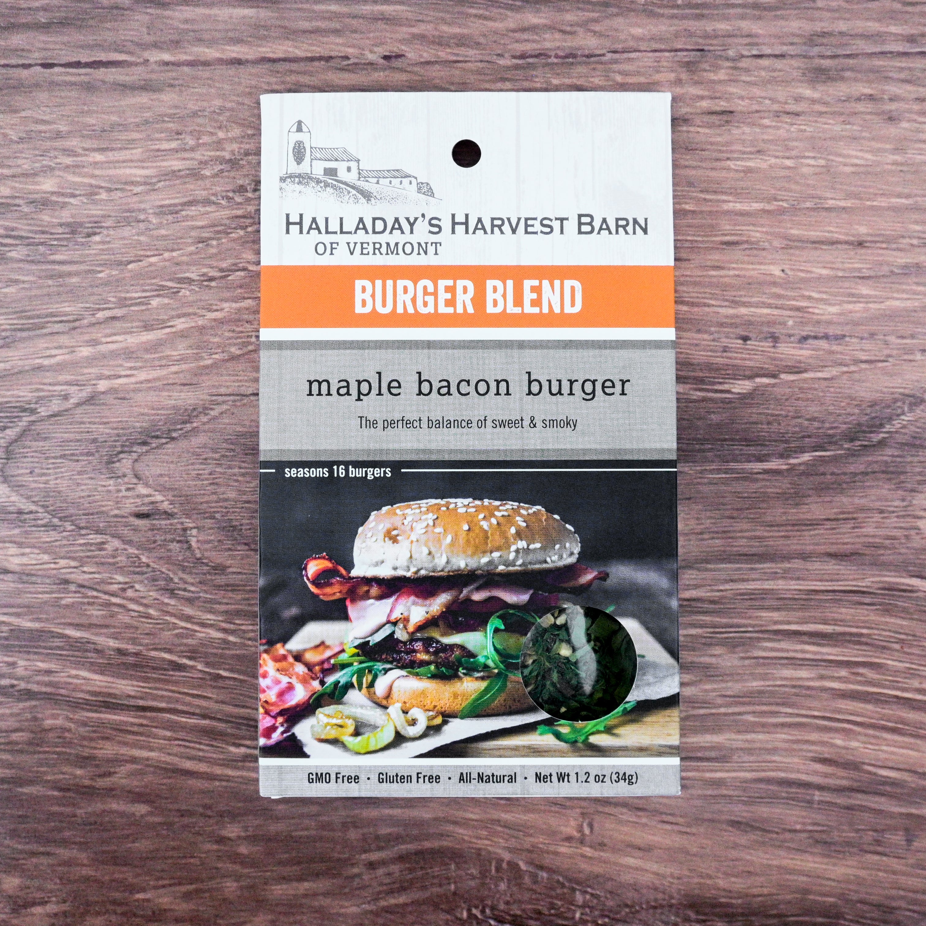 Halladay's Maple Bacon Burger Blend – The Harvest Barn