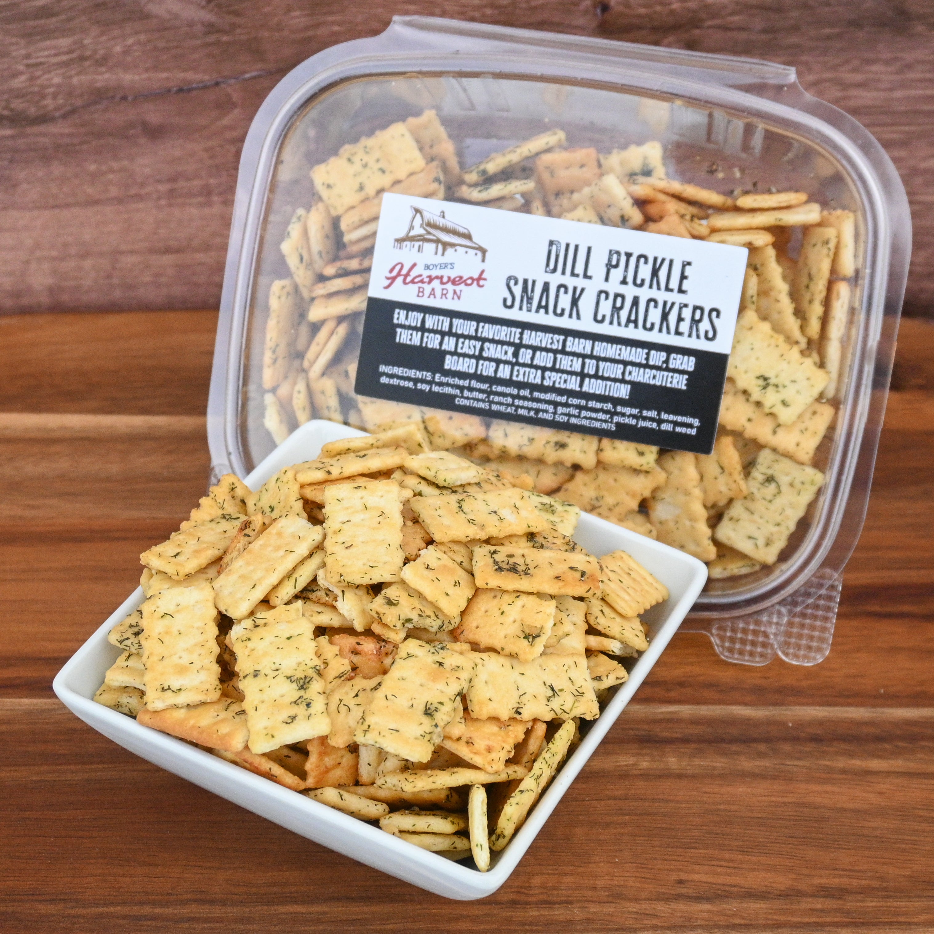 Dill Pickle Snack Crackers – The Harvest Barn