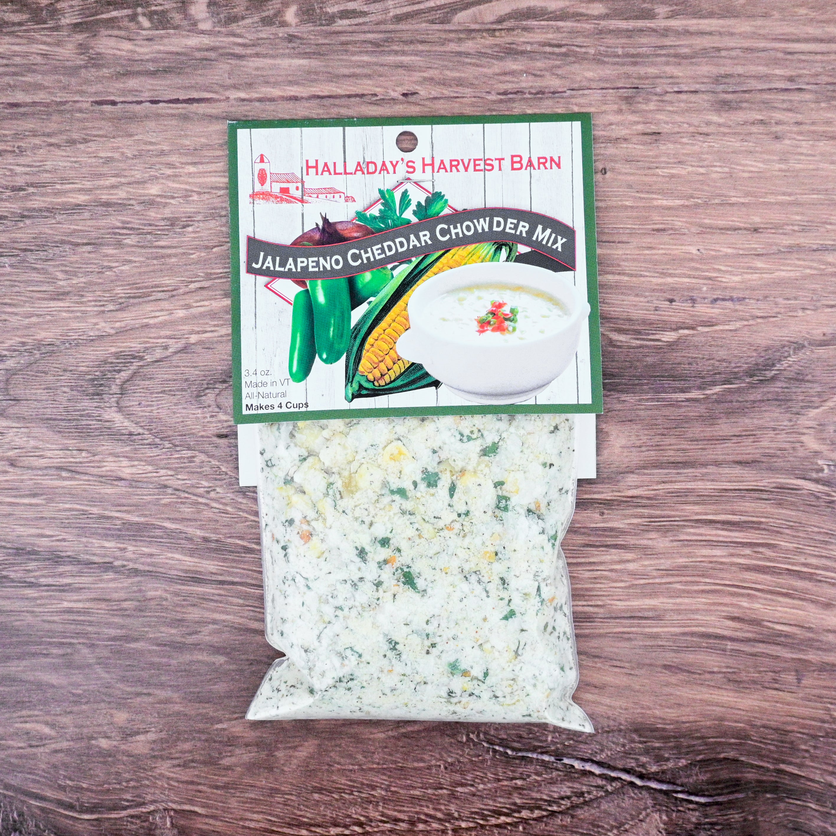 Halladay's Jalapeno Cheddar Chowder Soup Mix – The Harvest Barn