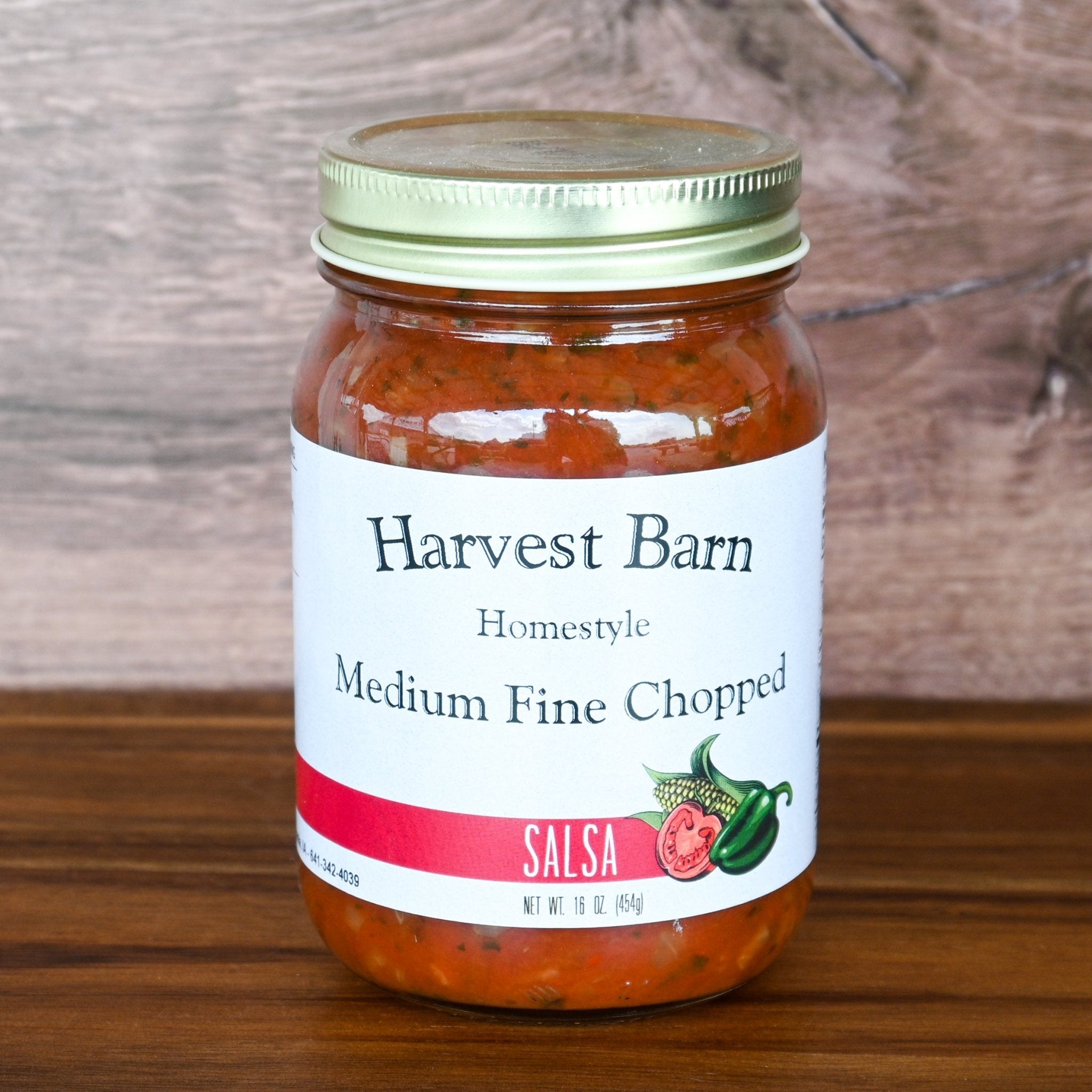 Medium Fine Chopped Salsa – The Harvest Barn
