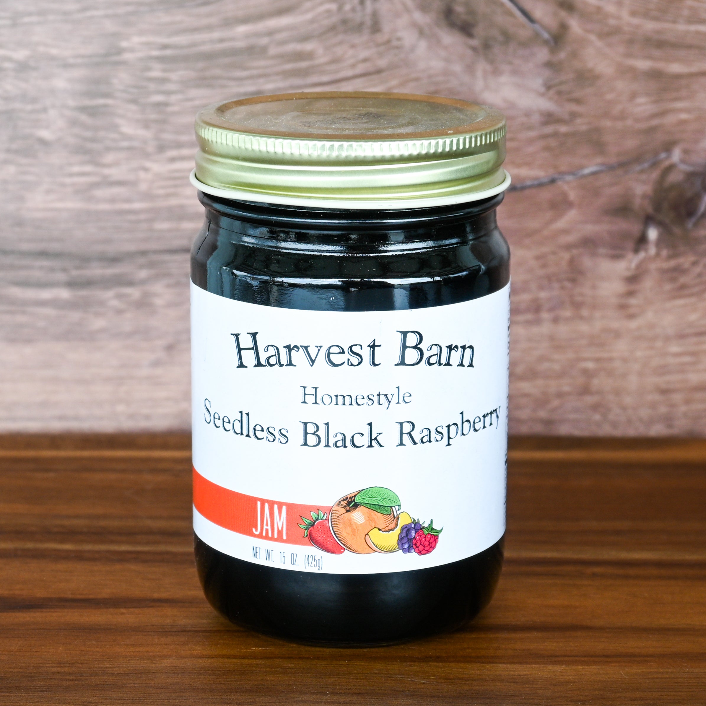 Seedless Black Raspberry Jam – The Harvest Barn